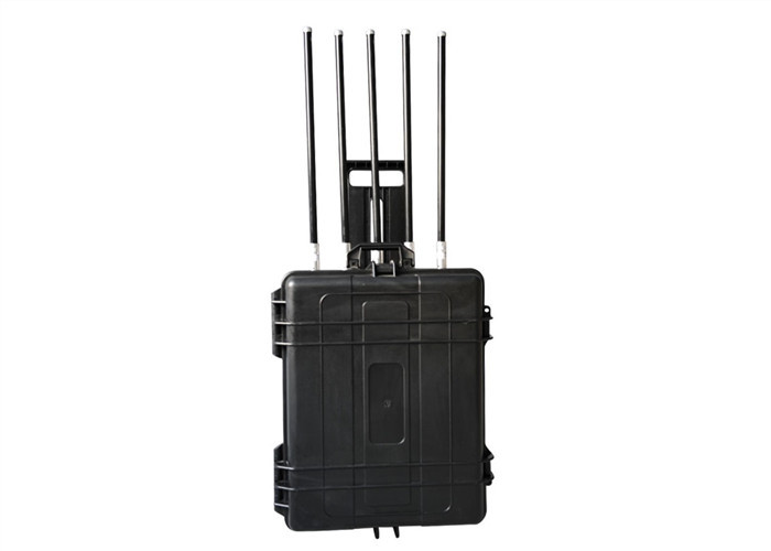 Μακρινό Jammer Manpack αστυνομίας συνήθειας, Jammer σημάτων ΠΣΤ CDMA 4G ...